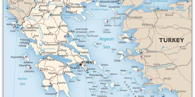 Carte de la Grèce - Découvrir la Grèce à travers des cartes