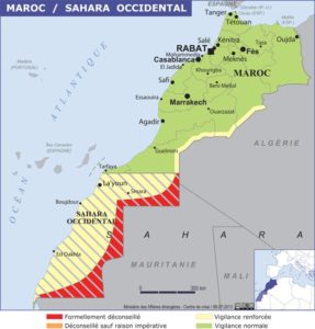 Carte du Maroc - Carte routière, des villes , des régions, administrative