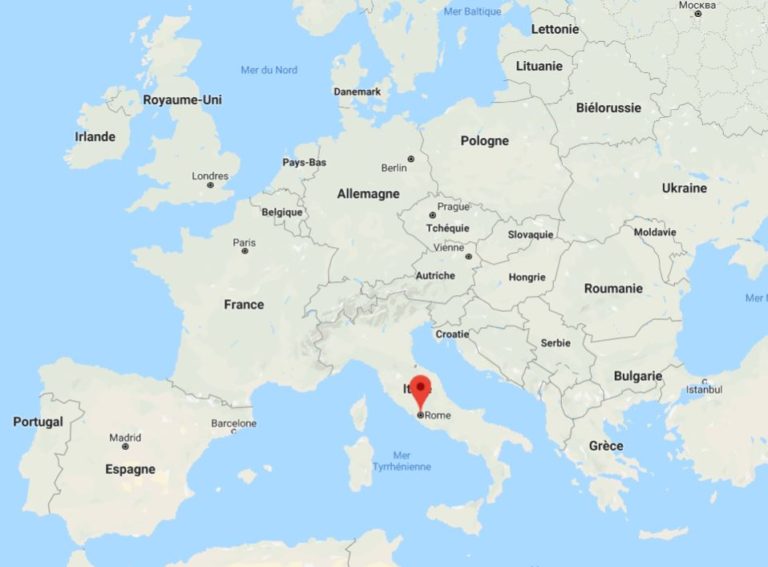 Carte de Rome en Italie - Trouver une carte ou un plan de la ville de Rome