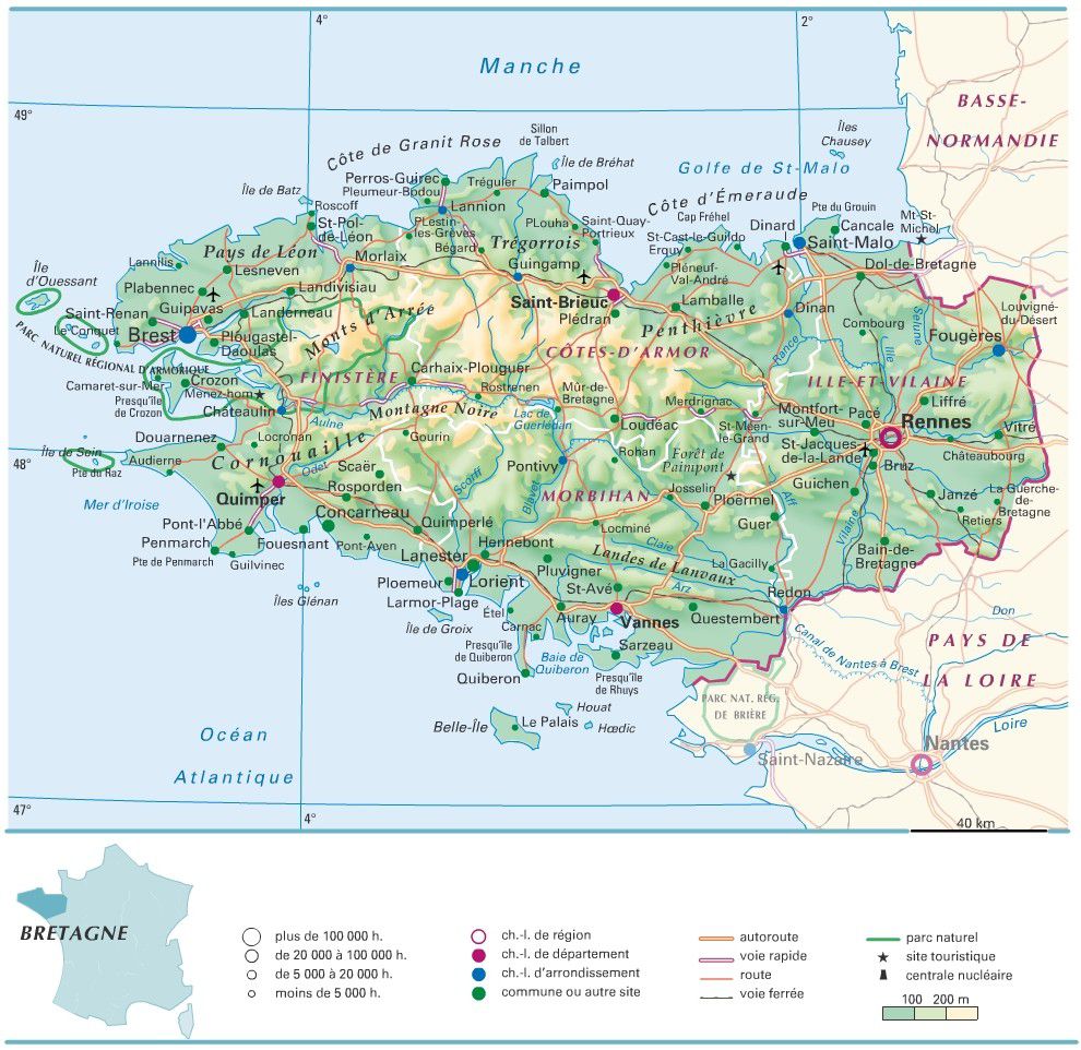 Maps Of Bretagne MICHELIN Bretagne Map YXYKU Maps Of Bretagne MICHELIN Bretagne Map YXYKU