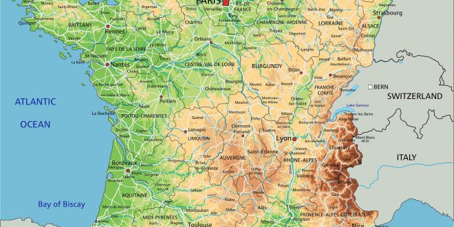 Carte de France - France carte des villes, régions, politique, routes...