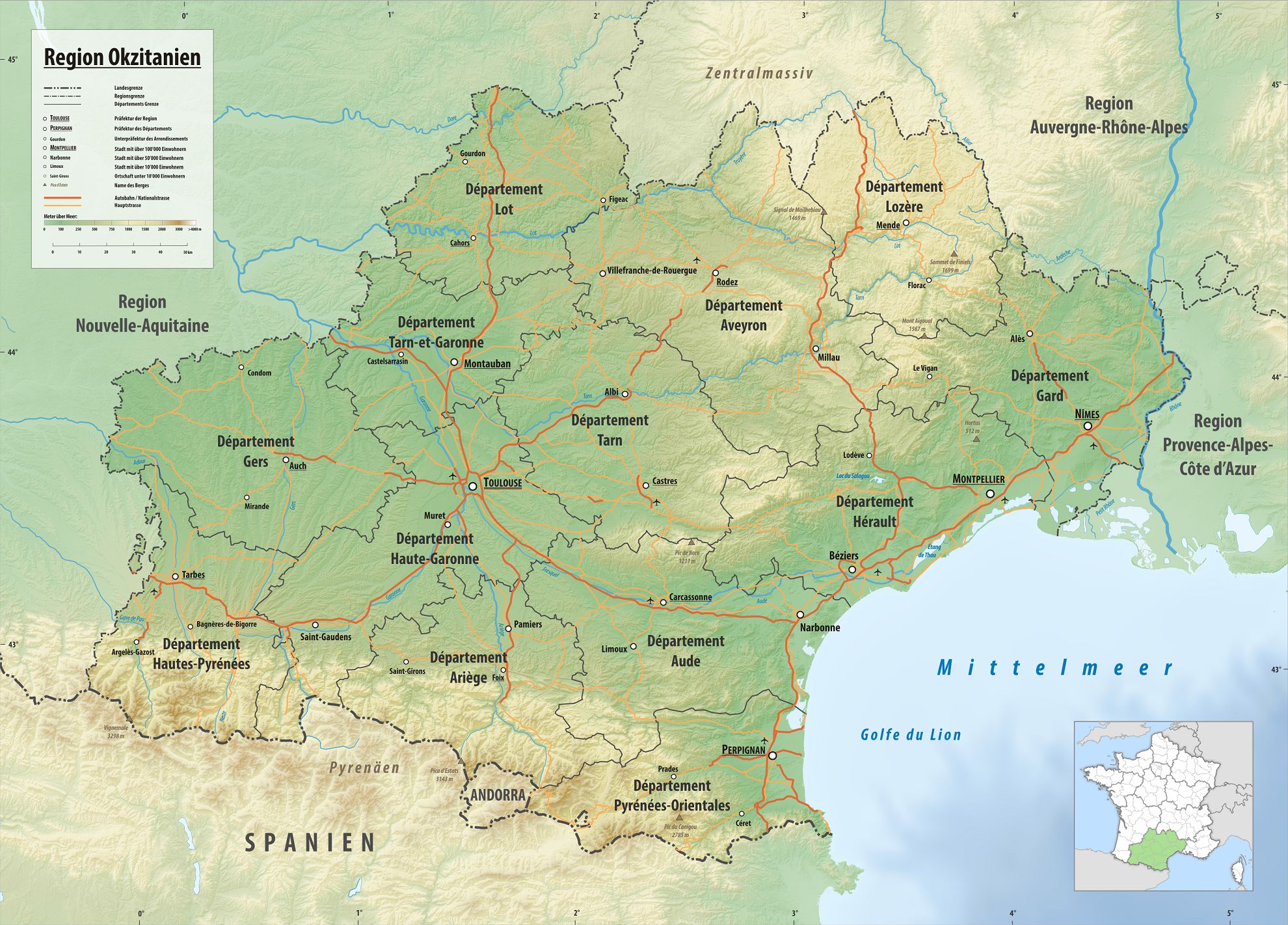 20 Awesome Physical Map Of Europe