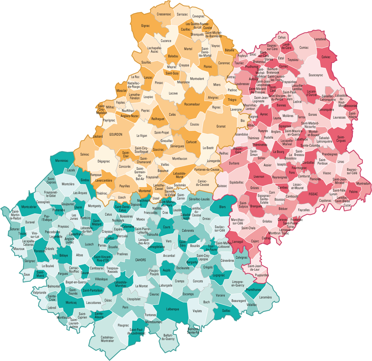 Carte Du Lot Carte Du Lot