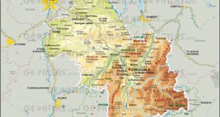 Carte de l'Aisne - Aisne carte du département 02 - villes, sites ...