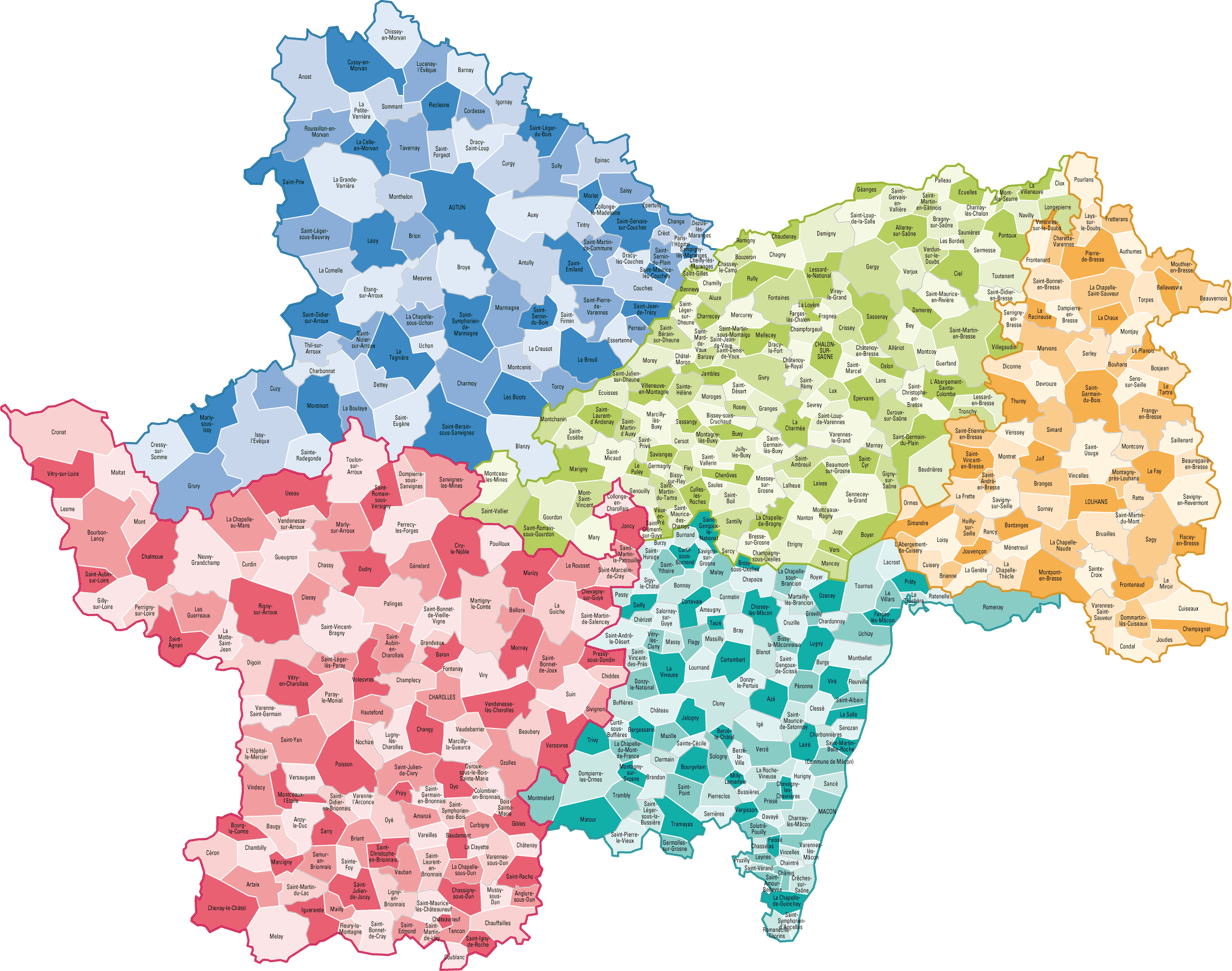 Carte De La Sa ne et Loire Sa ne et Loire Carte Du D partement 71 Carte De La Sa ne et Loire Sa ne et Loire Carte Du D partement 71