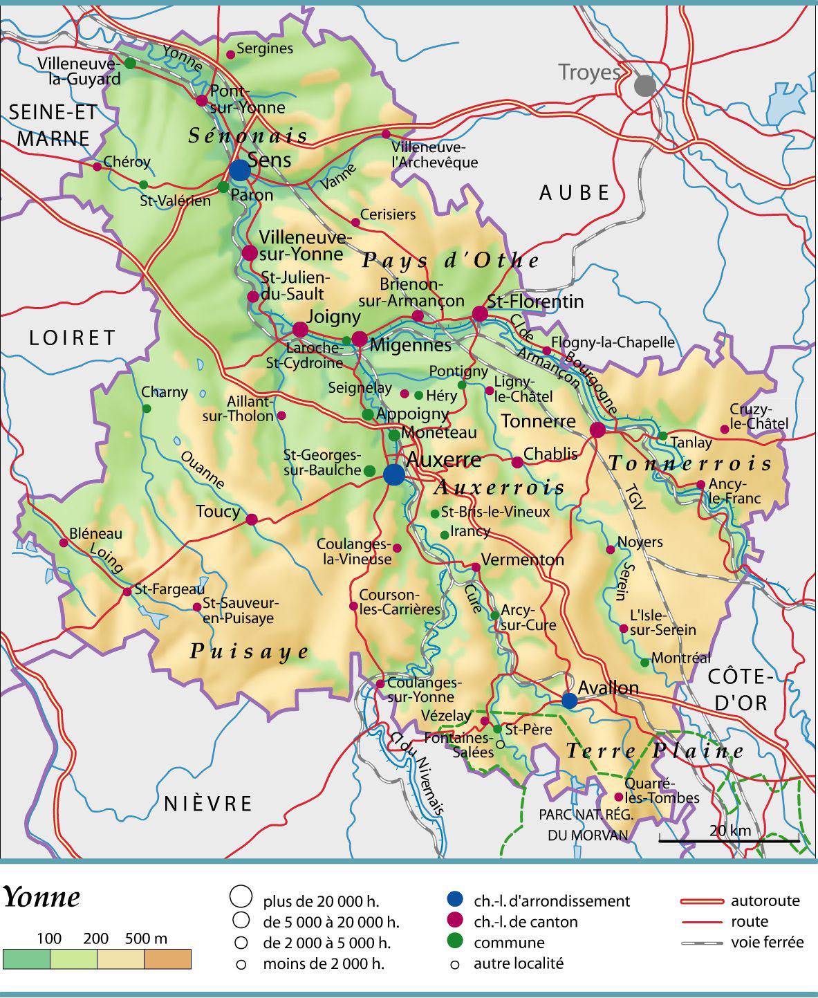 Carte De L Yonne Yonne Carte Du D partement 89 Villes Tourisme Carte De L Yonne Yonne Carte Du D partement 89 Villes Tourisme