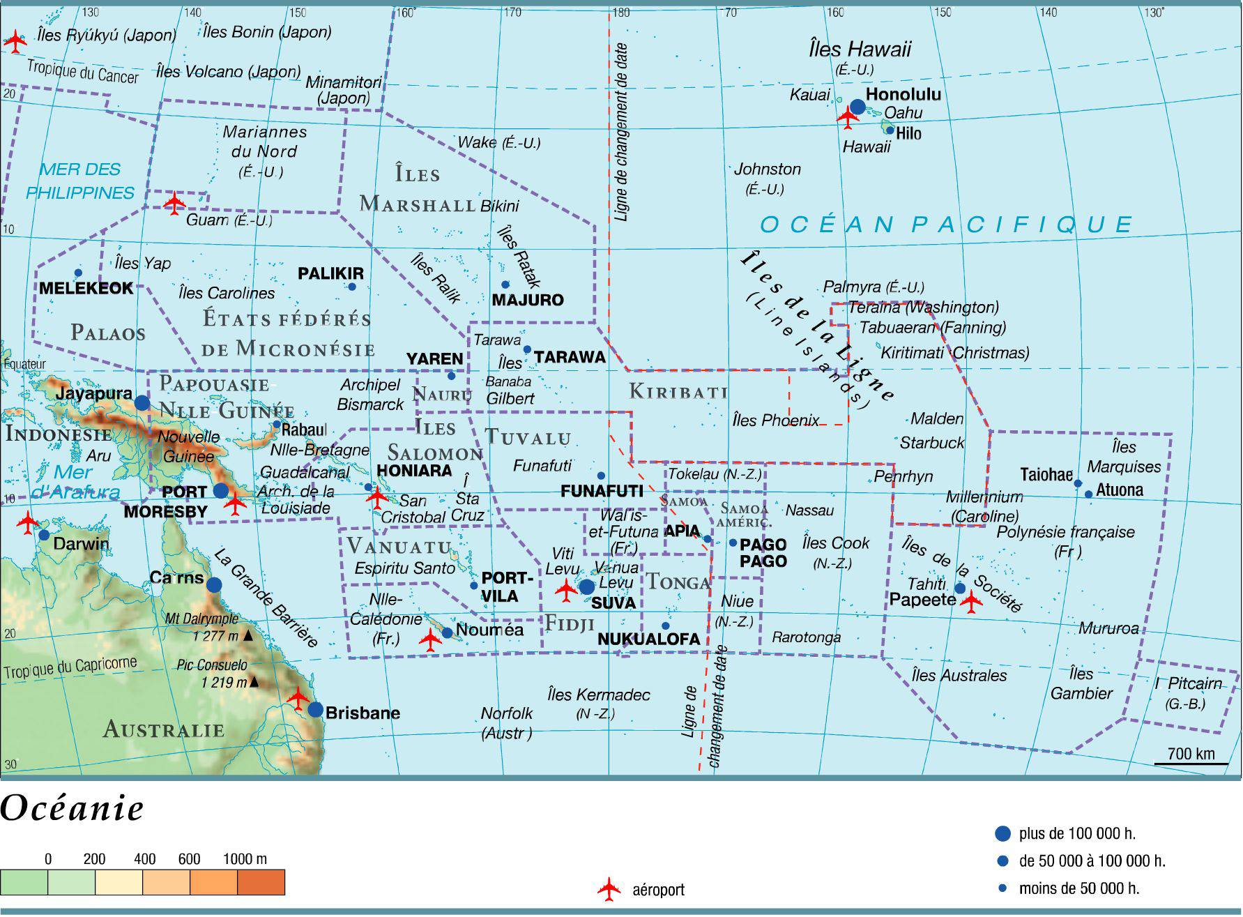Carte des Kiribati - Plusieurs cartes du pays (villes, géo, politique...) Carte des Kiribati - Plusieurs cartes du pays (villes, géo, politique...)