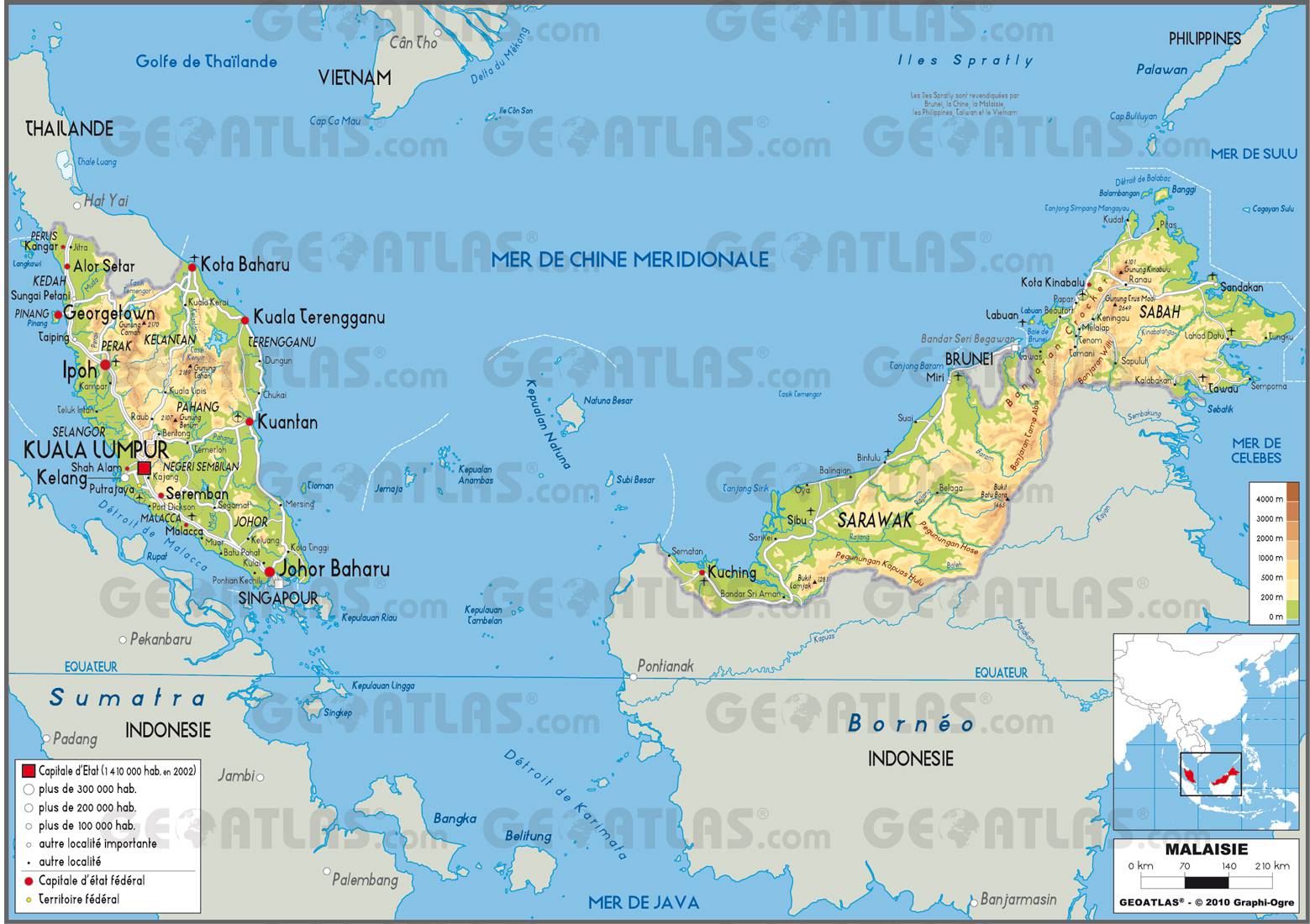 Carte De La Malaisie Plusieurs Cartes Du Pays En Asie villes Routes Carte De La Malaisie Plusieurs Cartes Du Pays En Asie villes Routes