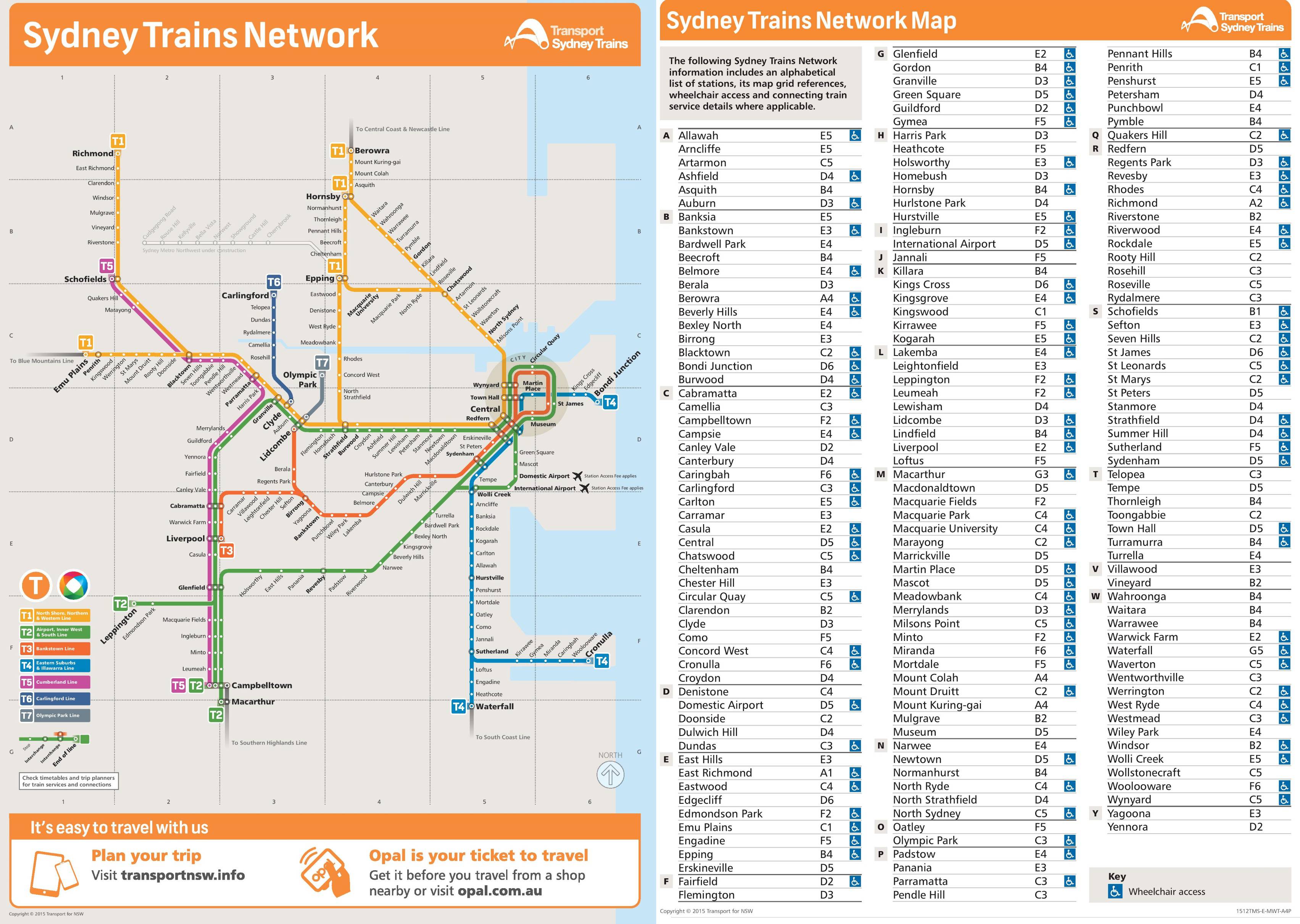 Carte de Sydney - Découvrir plusieurs cartes de la ville